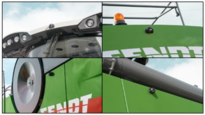 Fendt propose des caméras 360 degrés