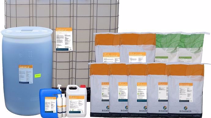 Solusafe : asséchant bactérien litière et béton pour bovins par BioArmor