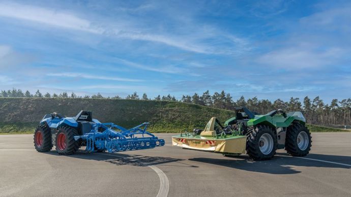 Lemken et Krone dévoilent leurs véhicules autonomes