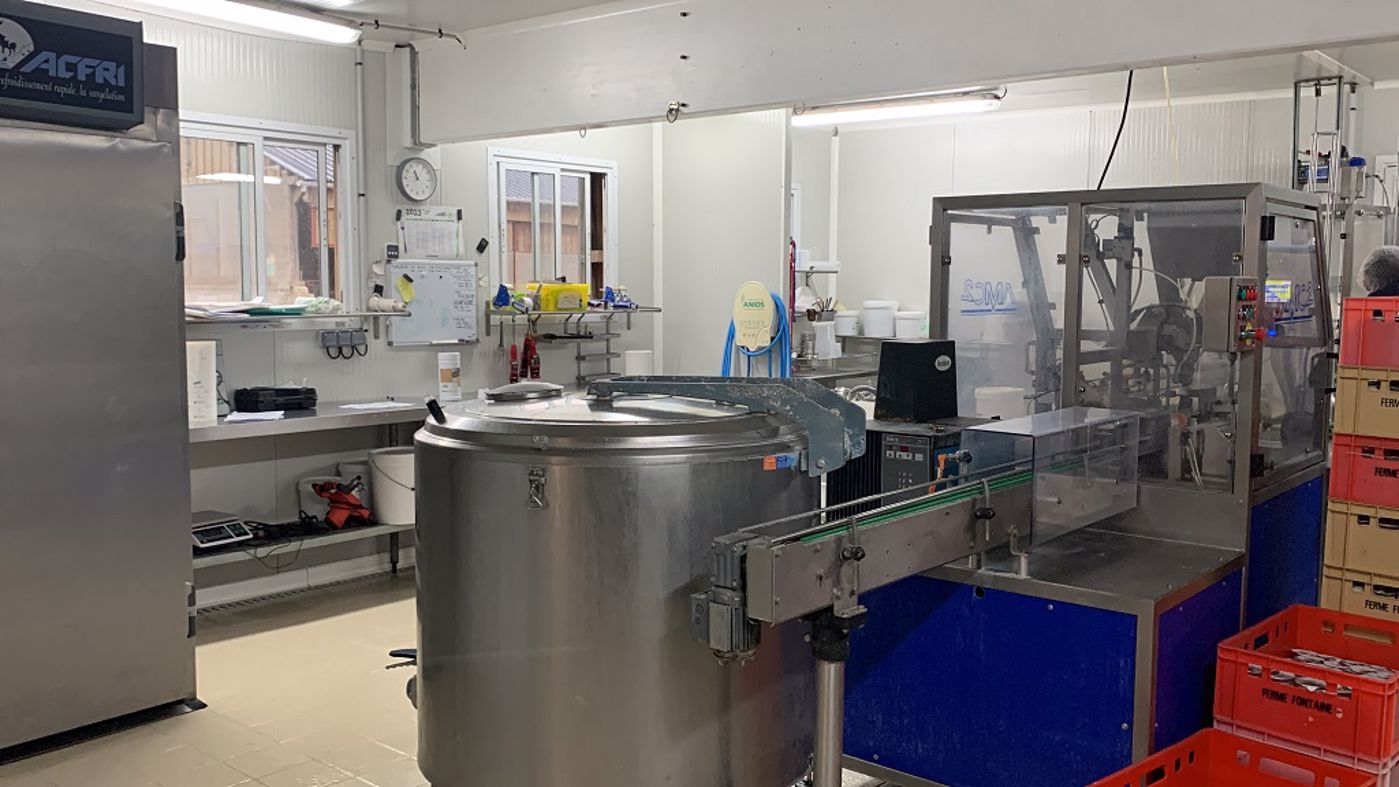 Prestation de service de transformation laitière à la ferme