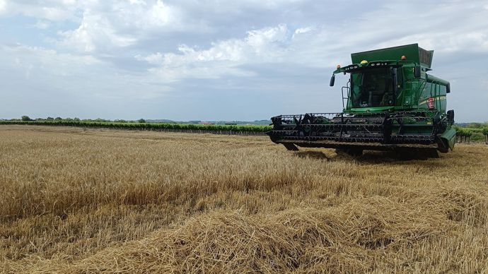 Les agriculteurs partagent les débuts de leur moisson #moisson2023