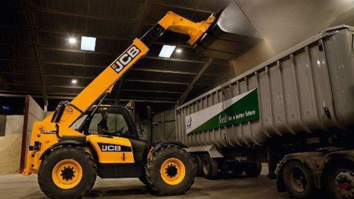 Télescopique Jcb 550-80 - Plus gros télecopique Jcb agriculture