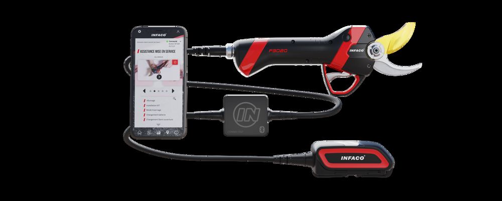 Infaco lance son sécateur Electrocoup F3020