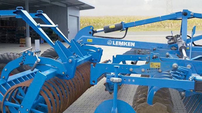 Lemken : Un système de changement rapide des rouleaux Lemken : Un système de changement rapide des rouleaux