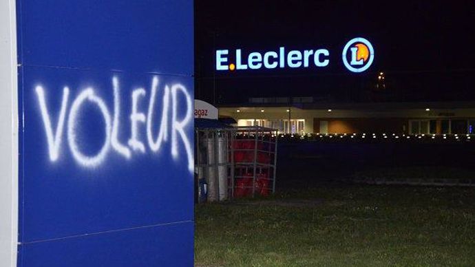 Sur le terrain : Les actions contre Leclerc continuent