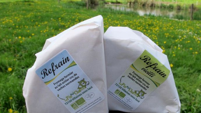 Le refrain, spécialité fromagère sarthoise