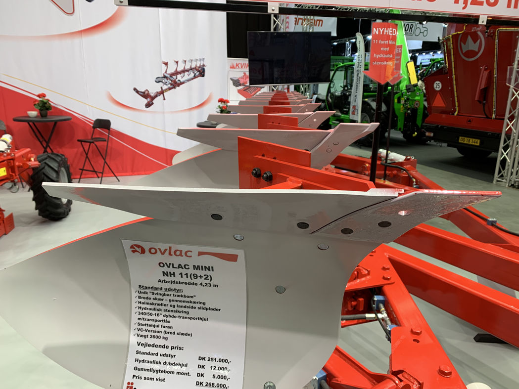 Ovlac : le soc de la charrue Mini devrait moins coller