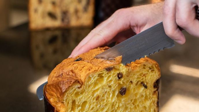 Le panettone du chef Niko Romito au Bulgari Hôtel Paris