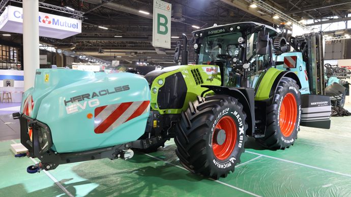 Berthoud : la cuve frontale Heraclès Evo pousse le pulvé à 3 500 L