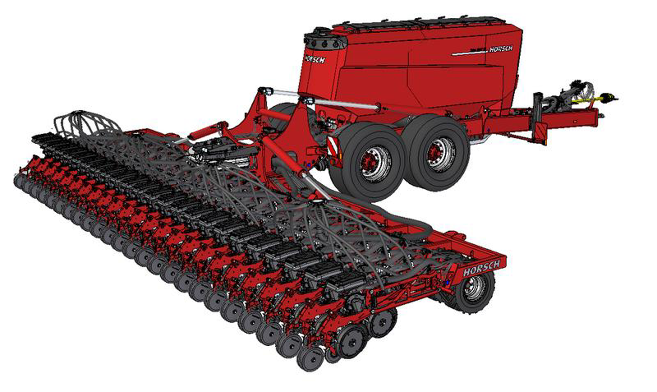 Semoir monograine pour céréales de Horsch à Agritechnica