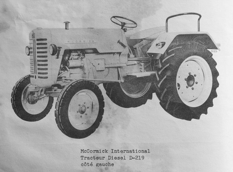 Le McCormick D-219 a été fabriqué dans l'usine allemande de Neuss.