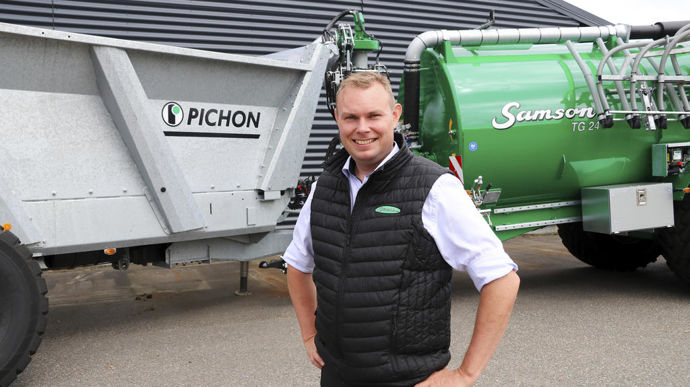 Gabriel Lund responsable produits Samson et Pichon