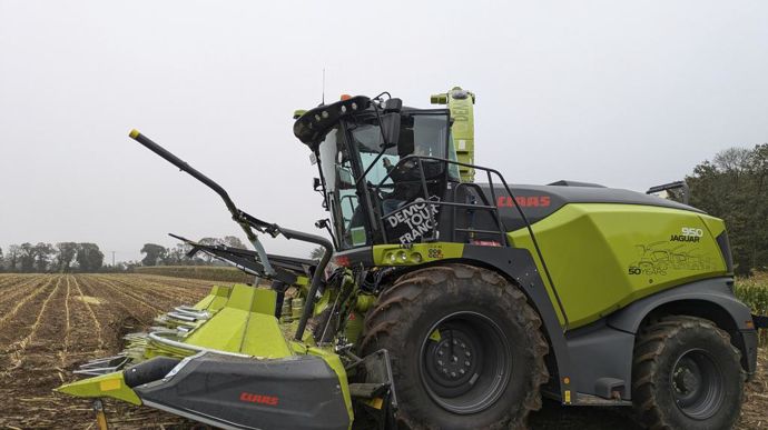 Claas Jaguar 900 : le rotor V-Flex plus endurant