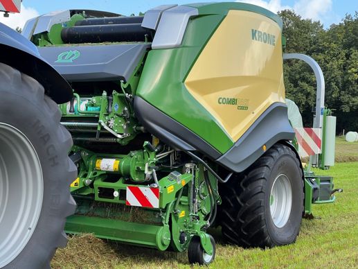 Krone : Un combiné presse-enrubannesue en version HDP